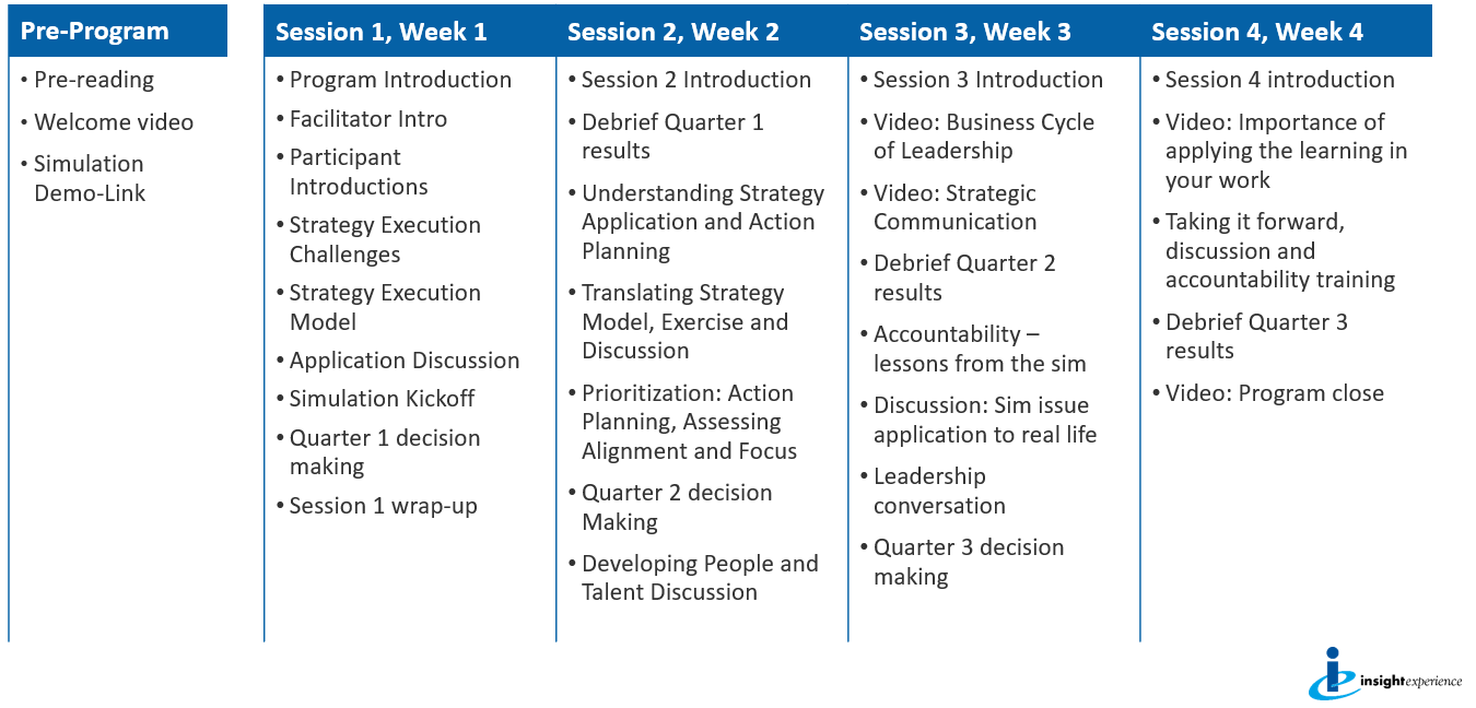 Executing Strategy Insight Experience
